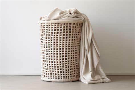 Effortlessly Organize With Our Chic Minimalist Weaved Laundry Basket