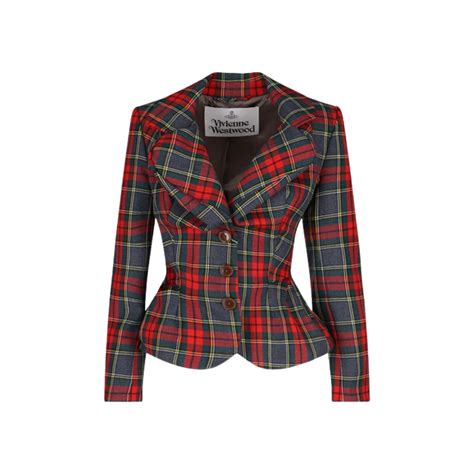 W 비비안 웨스트우드 드렁큰 자켓 레드 Vivienne Westwood Kream