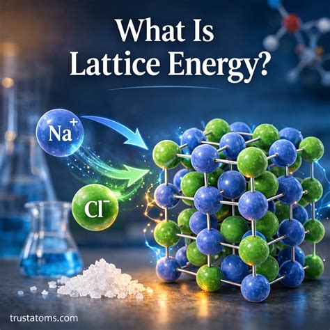 What Is Lattice Energy Trust Atoms