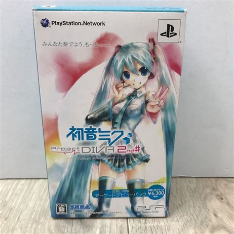 Yahooオークション 061 D Psp ゲーム ソフト 初音ミク Project