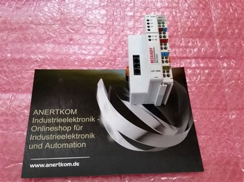 Beckhoff BK Lightbus Andre Ertel ANERTKOM Industrial Electronics And Automation