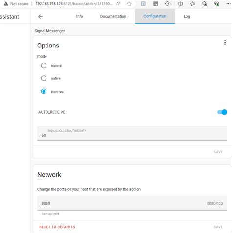 Unable To Receive Messages Using Signal Messenger Addon Node Red Integration Node Red Home