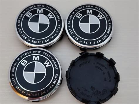 激シブ Bmw 50周年 M クラシック 黒白 ホイール センター キャップ 68mm