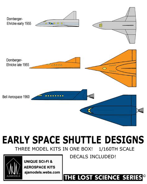 Space Shuttle Concept Designs