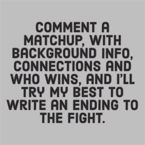 Ill Try My Best Rdeathbattlematchups