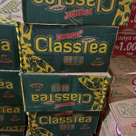 Jual Class Tea Arinda 195ml 1 Dus Isi 24 Cup Shopee Indonesia