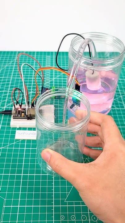 Diy Touchless Soap Dispenser Using Esp32 Youtube