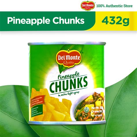 Del Monte Pineapple Chunks 432g