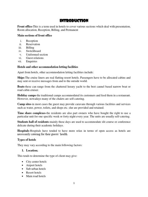 Front Office Notes Pdf Mail Fax