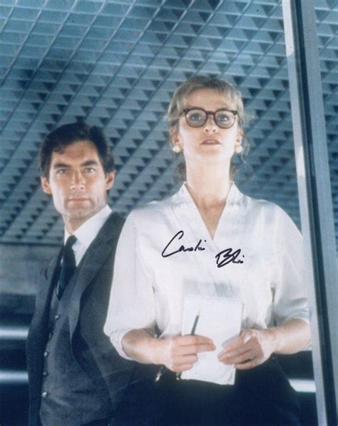 Caroline Bliss Miss Moneypenny In James Bond The Living Daylights