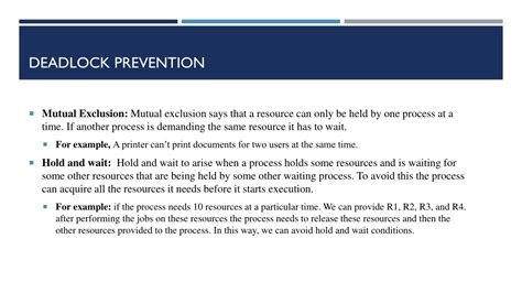 ppt deadlock handling powerpoint presentation free download id