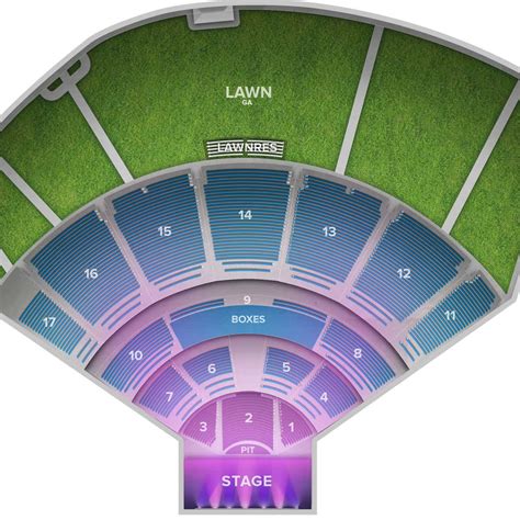 Midflorida Amphitheatre Seating Chart