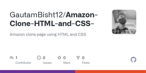 Github Gautambisht12amazon Clone Html And Css Amazon Clone Page Using Html And Css