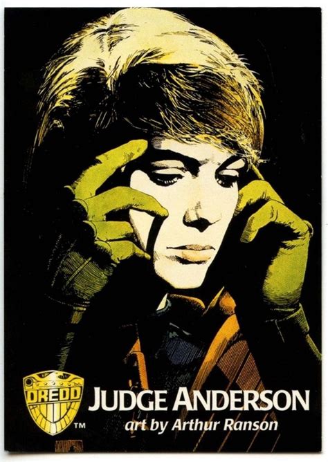 The Poster For Judge Anderson Is Shown In Black And Yellow