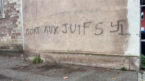 Strasbourg des tags antisémites découverts dans le quartier Vauban une enquête ouverte