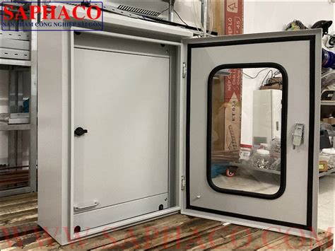 Vỏ Tủ điện Ngoài Trời Hai Lớp Cửa Sae H700xw500xd250t12 Ip54 Mica