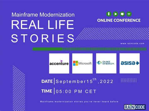 Raincode On Linkedin Webinar Mainframe Legacy Legacycode Mainframemodernization