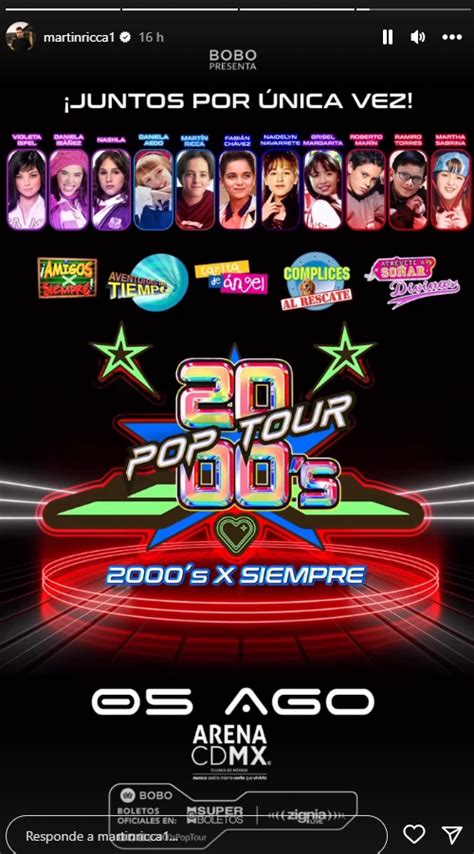 Martín Ricca Y Más Del Elenco De Amigos X Siempre Se Suman Al 2000 Pop