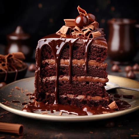 Premium AI Image National Chocolate Cake Day