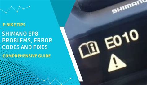 Shimano EP8 Problems Error Codes And Fixes