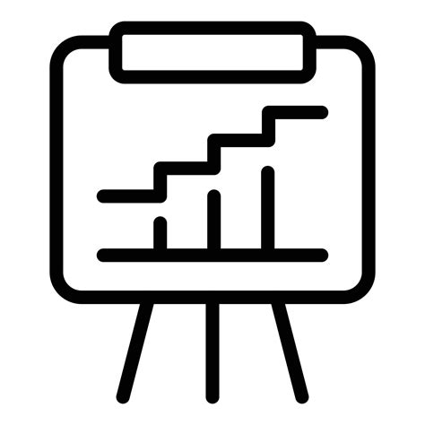 Analytical Report Icon Outline Style 15900024 Vector Art At Vecteezy