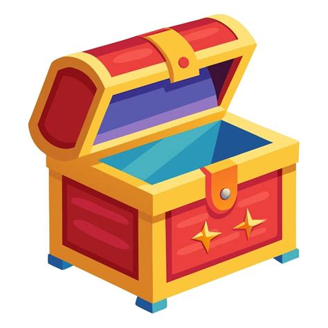 Stylized Toy Chest Vector Highquality And Customizable Graphic For