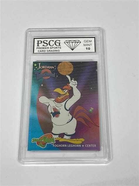 1996 Space Jam Michael Jordans Tune Squad Foghorn Leghorn T10 Pscg 10