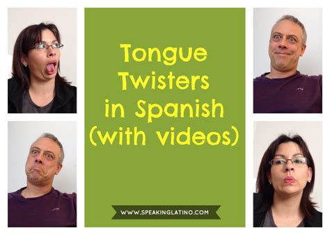 26 Epic Spanish Tongue Twisters To Improve Pronunciation Learning