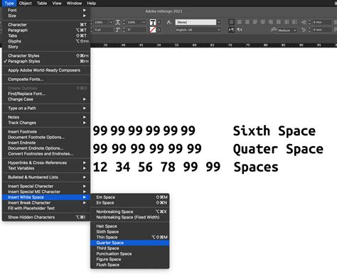 Typography Are There Monospace Fonts Which Support Spaces Of Various