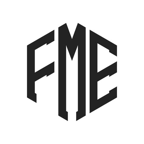 Premium Vector Fme Logo Design Initial Letter Fme Monogram Logo Using