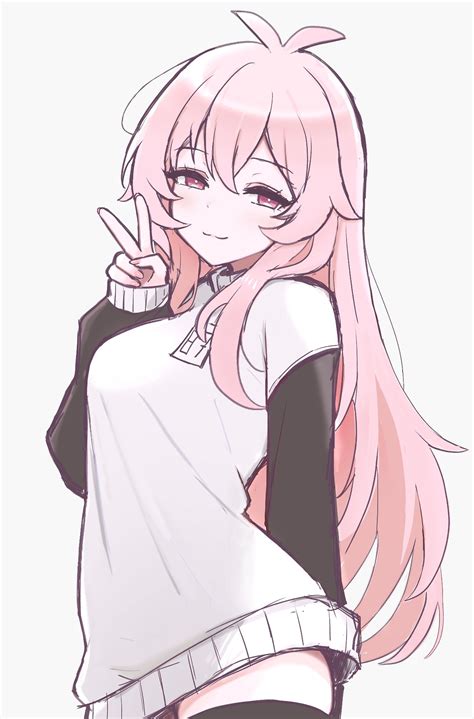 M R B Mumble Shachimu Original Commentary Highres 1girl Antenna