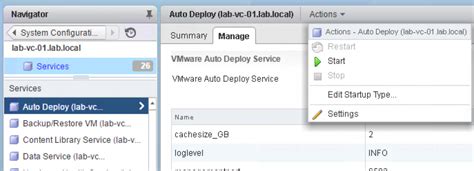 Configuring Vsphere Auto Deploy