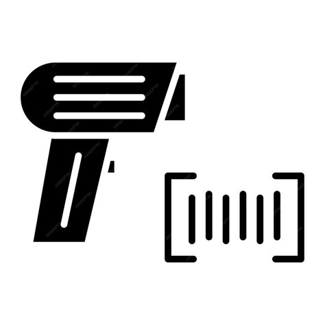 Premium Vector Barcode Scanner Vector Illustration