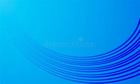 Blue Color Landing Page Or Background With Diagonal Dark Lines Stock