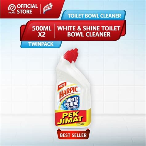 Harpic Powerplus Disinfectant Toilet Bowl Cleaner All In One 450ml