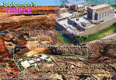 Israels First Temple Solomon Built