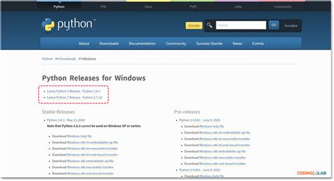 Python 安裝教學及說明 Python 開發環境介紹 — Python Idle 完整安裝說明及步驟 By Coding Lab