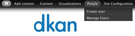 Adding New Users DKAN Docs Documentation Adding New Users DKAN Docs Documentation