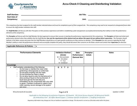 Accu Check Ii Cleaning And Disinfecting Tools And Resources Canda