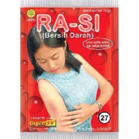 Jual Jamu Rasi Bersih Darah Gujati 59 Mengurangi Jerawat Jamu Tradisional Herbal Didel Cod