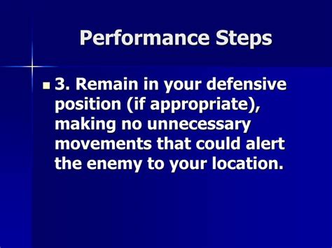 Ppt React To Indirect Fire While Dismounted Powerpoint