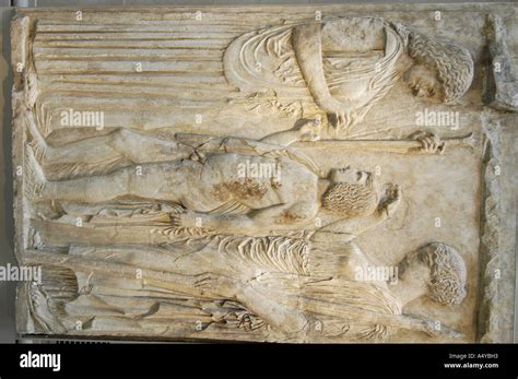 Ten Marble Fragments Of The Great Eleusinian Relief Roman Augustan Period BC AD KIKE CALVO