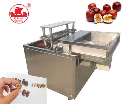 automatic date pitting machine jujube olive seed core removing machine