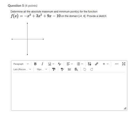 Solved Question 5 4 Points Determine All The Absolute