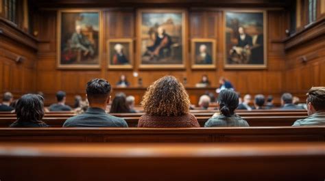 Free Courtroom Audience Listening Image Courtroom Audience