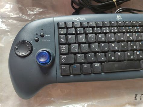 logicool netplay playstation 2 keyboard controller video gaming