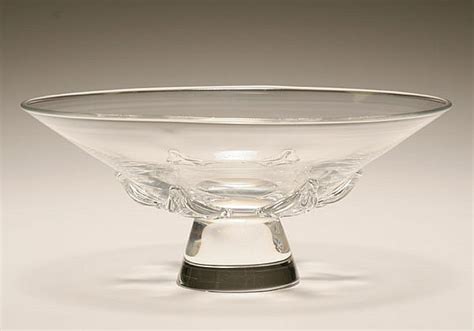 Lot Steuben Footed Art Glass Bowl
