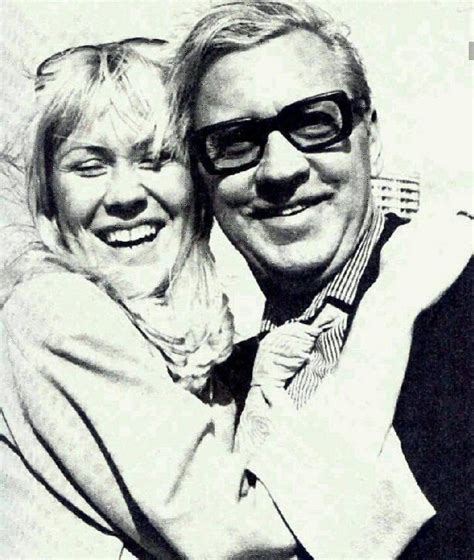 Agnetha Fältskog Und Ihr Vater Knut Ingvar Fältskog Agneta Fältskog Agnetha Åse Fältskog Abba