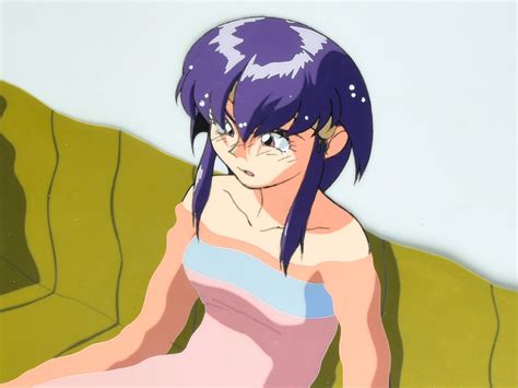 Tenchi In Tokyo Ayeka Bathing Timeless Cel Gallery