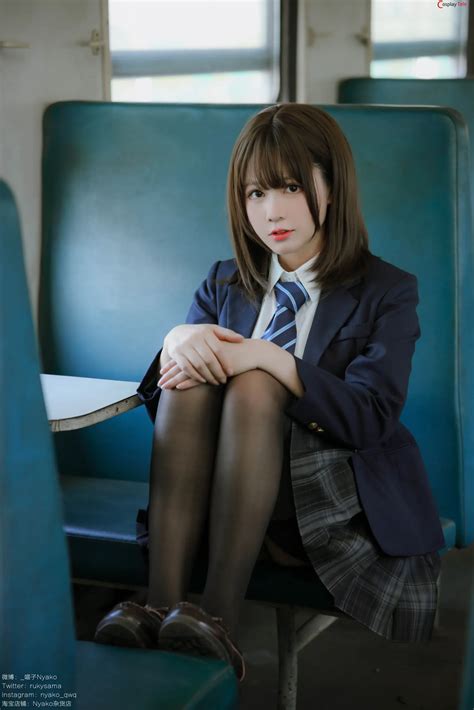 Nyako 喵子 School Girl Jk 80 Photos And 1 Video Cosplaytele